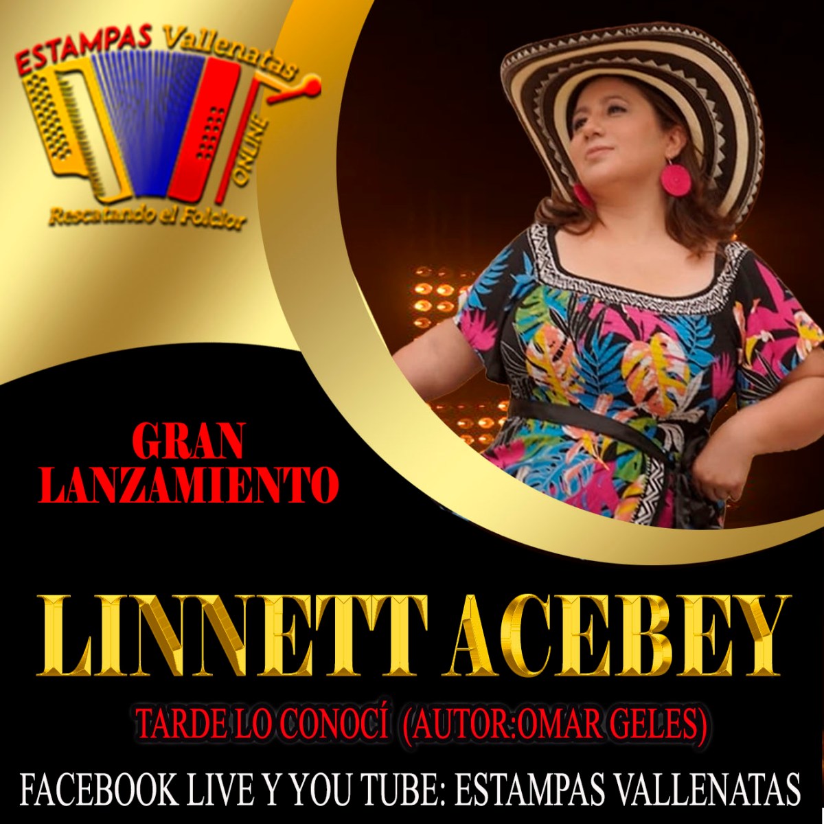 Tarde lo Conocí – Gran lanzamiento de la pionera del Vallenato en Bolivia Linnett Acebey ...