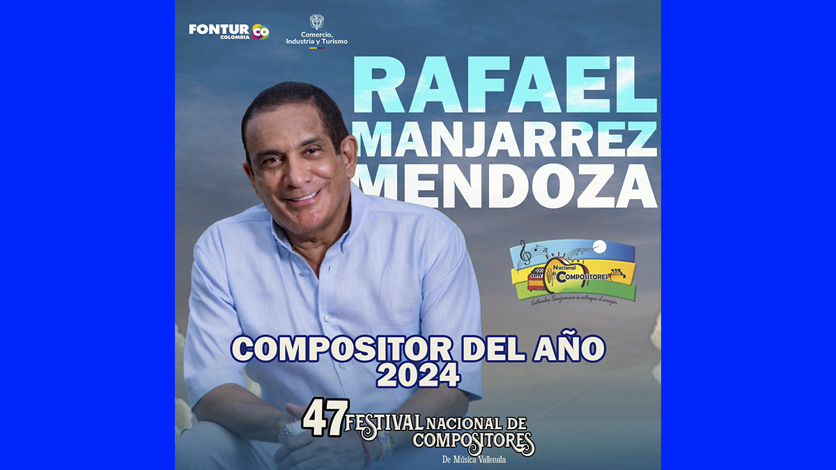Rafael Manjarrez Mendoza, el compositor del año – Estampas Vallenatas